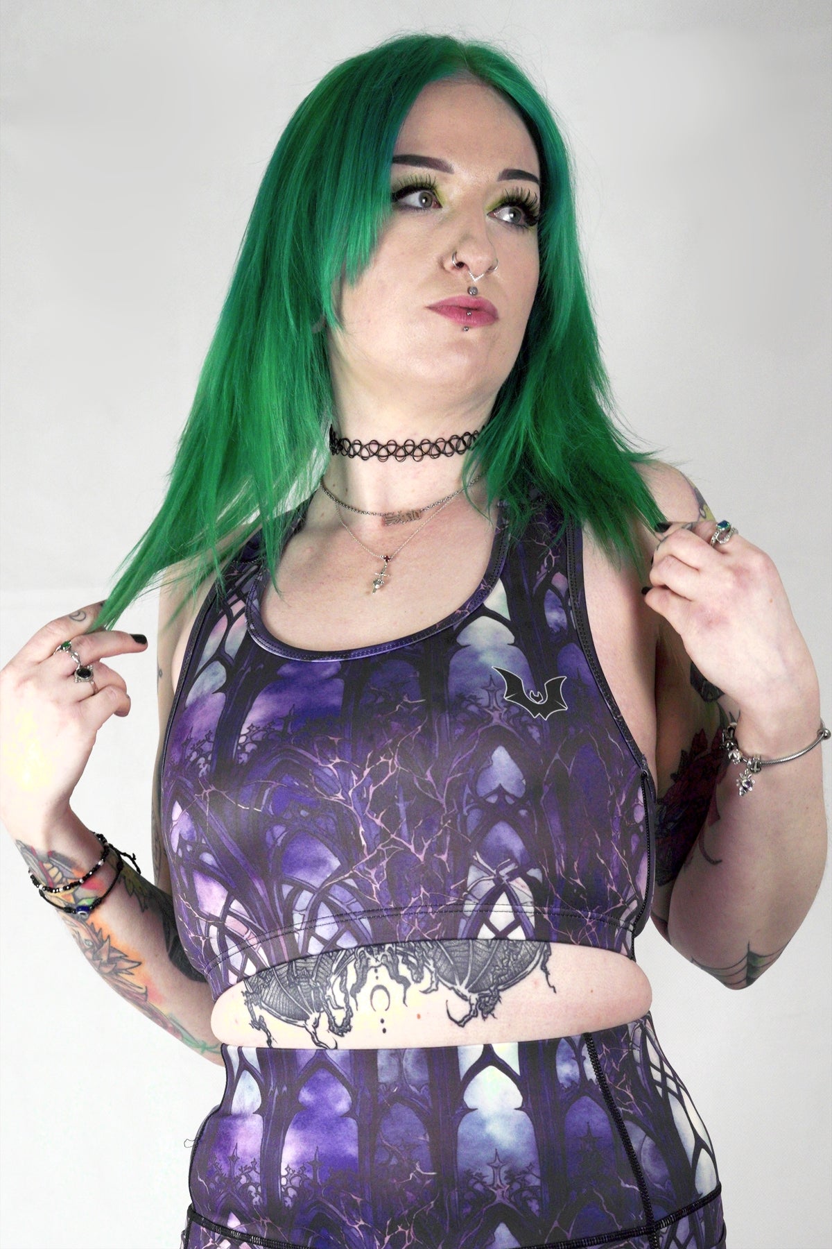 Twilight Arches - Racerback Crop Top (Older version)