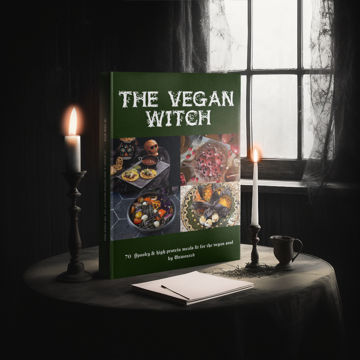 The Vegan Witch - 70 High Protein Vegan Gothic Recipe Book